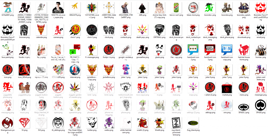 [1080x1920][BOOTANIMATION][ICONS] Juggalo Hatchet Man-Girl | XDA Forums