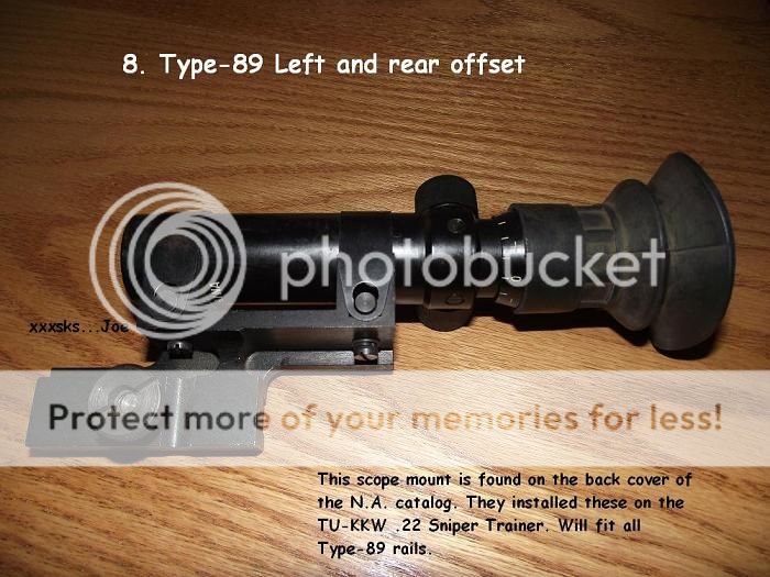 Navy Arms, Briklee and K-sports dovetail slide...scopes, mounts and ...