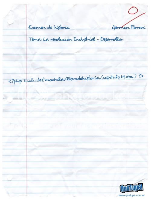 Examen Reprobado | The Code .NET