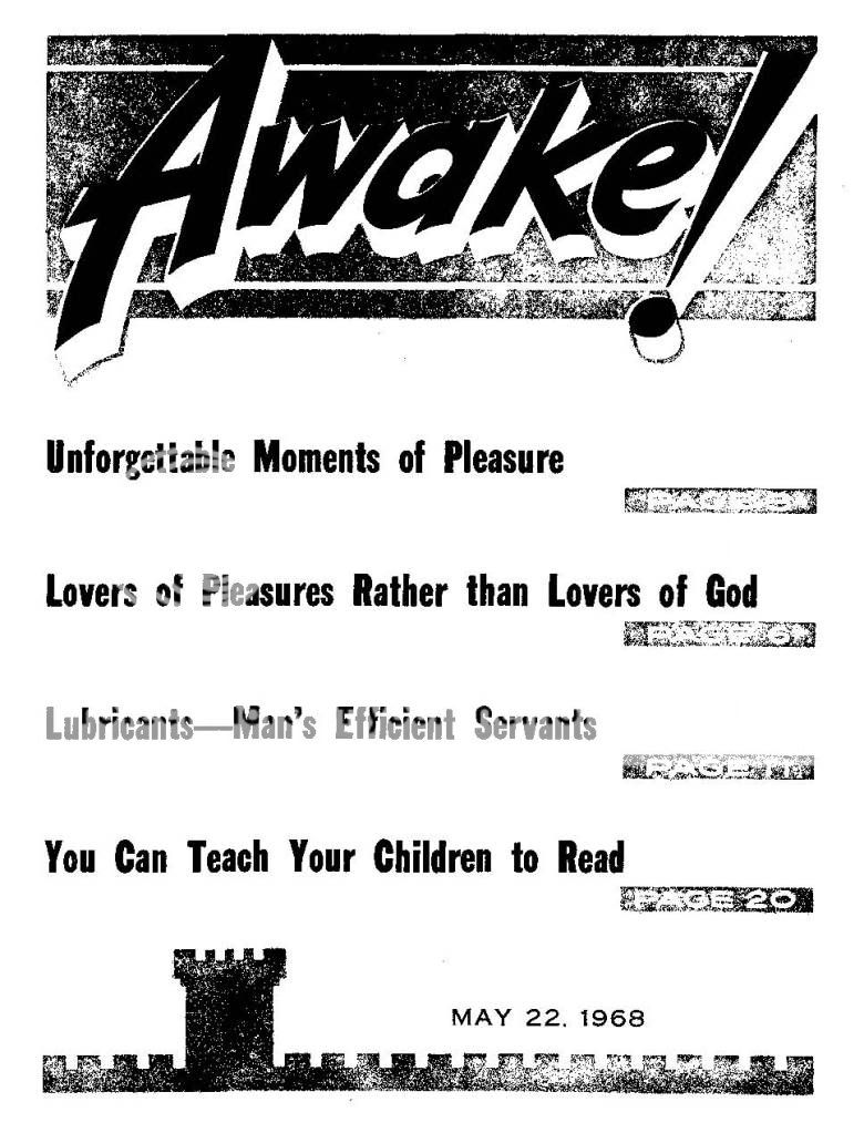 Awake! PDFs from 1957-1969